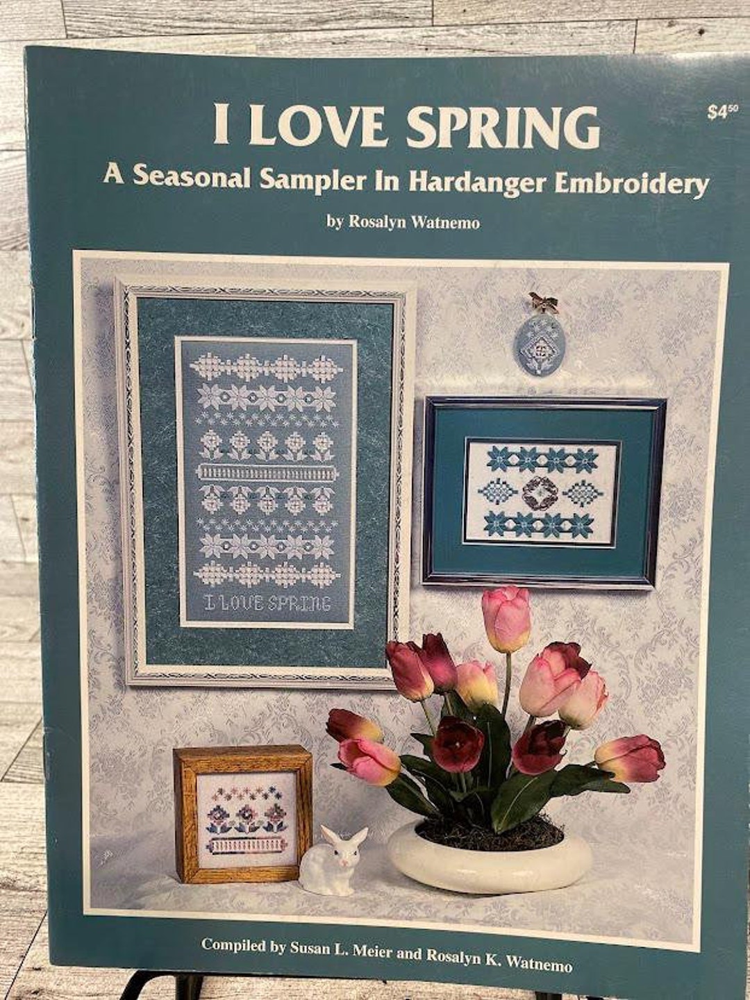 Vintage Hardanger Embroidery Pattern Book "i Love Spring" - by Susan ...