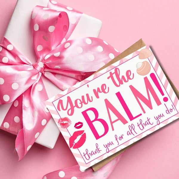 Employee Appreciation Lip Balm - Etsy