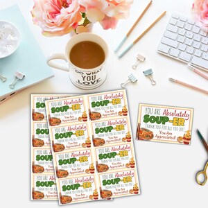 You Are Souper Food Tag, Teacher Appreciation Food Tag, Ramen Noodles ...