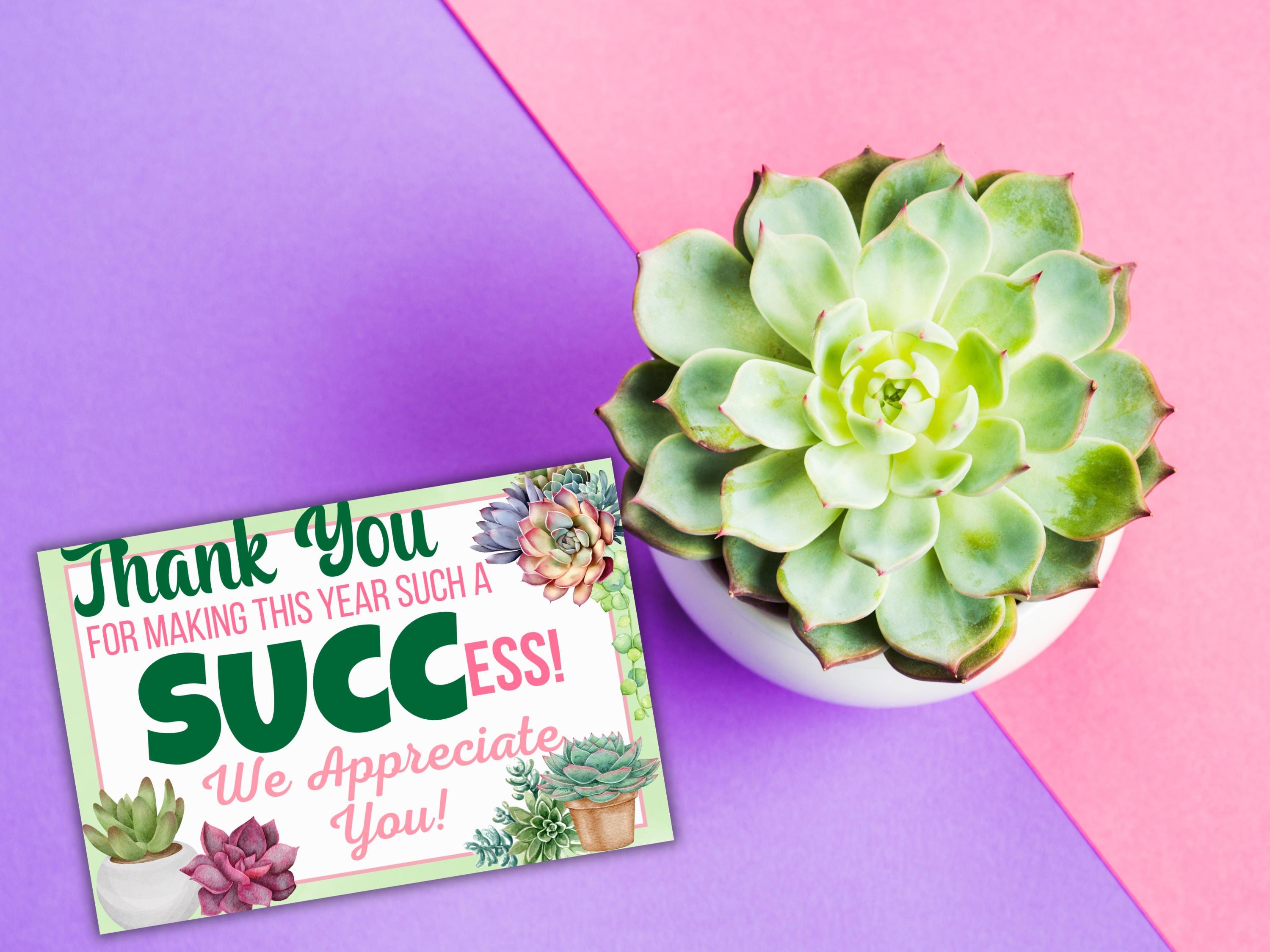 Making This Year a Succ-ess Teacher Appreciation Gift Tags Printable ...