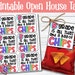 Bag of Chips Open House Gift Tags: Printable Elementary School Tag (PDF ...