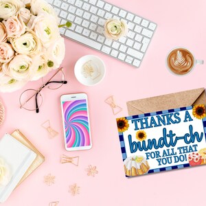 Thanks A Bundt-ch for All You Do, Staff Appreciation, Employee ...