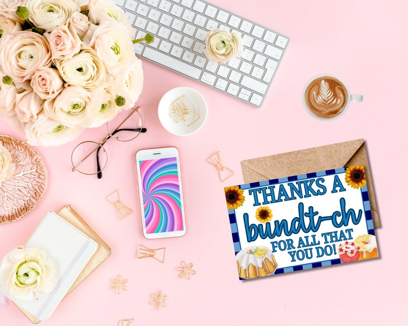 Thanks A Bundt-ch for All You Do, Staff Appreciation, Employee ...