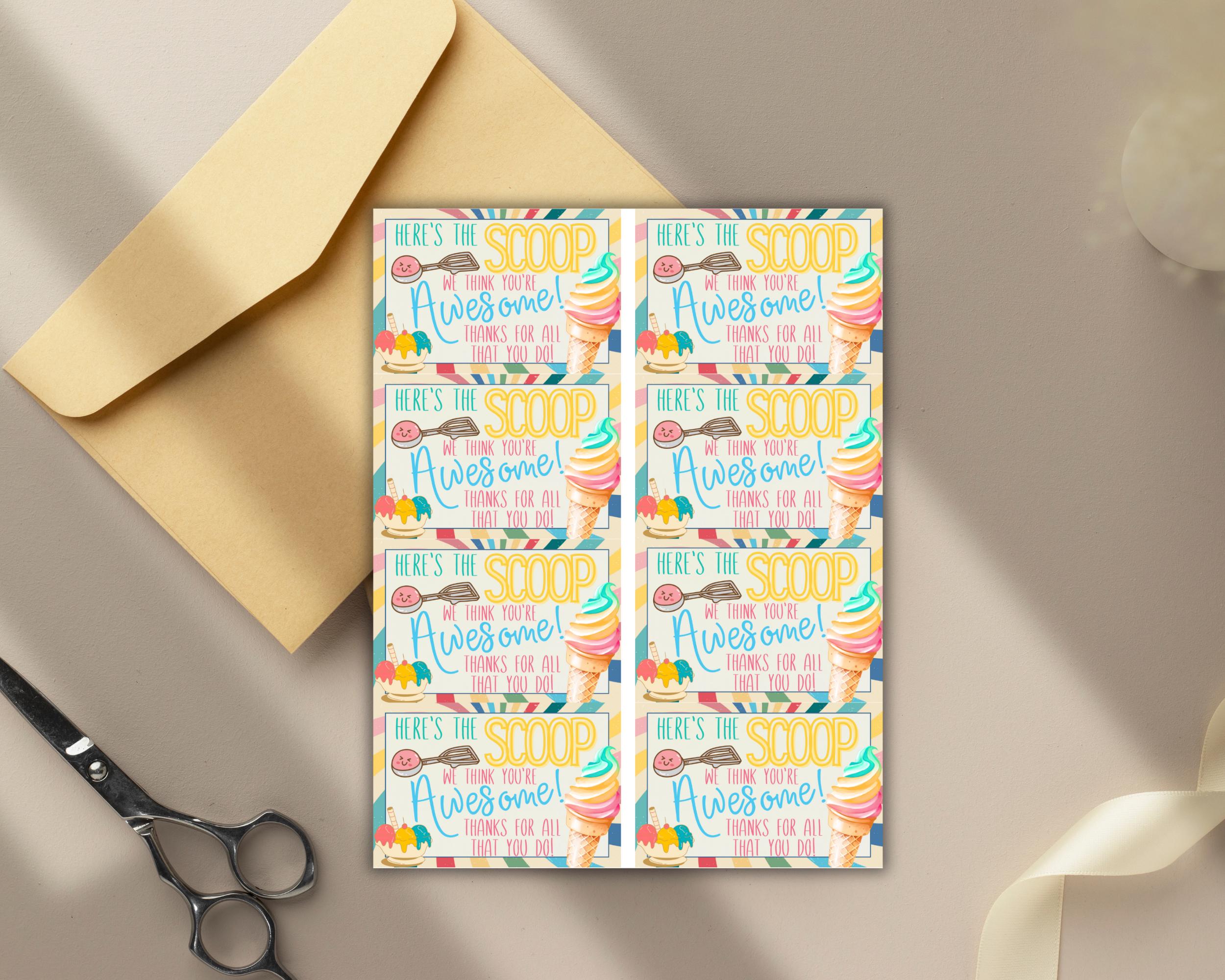 Appreciation Food Tags Bundle: Printable Employee Gift Tags (PDF) - Etsy