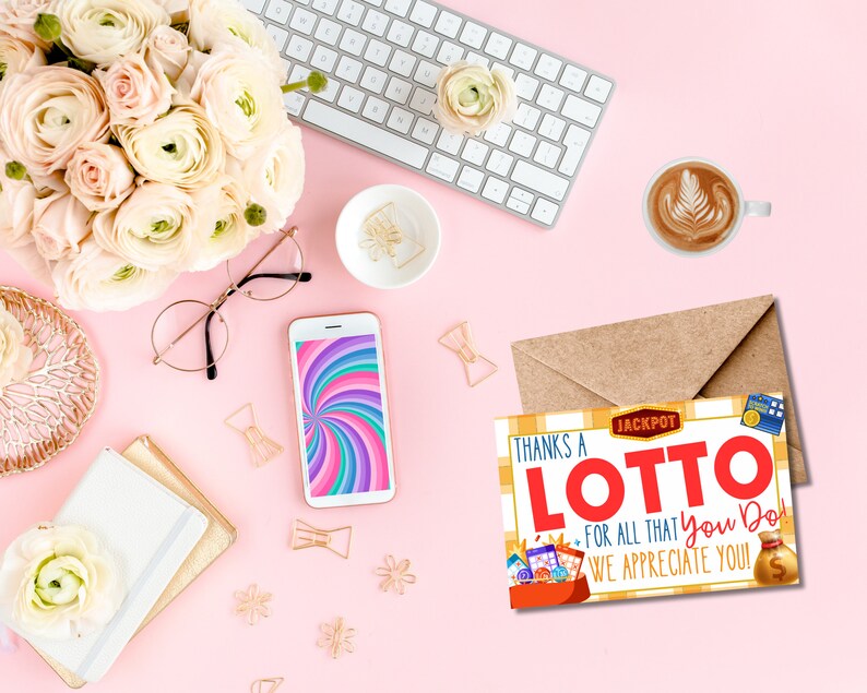 Thanks A Lotto Teacher Appreciation Gift Tags Printable | Scratch off ...