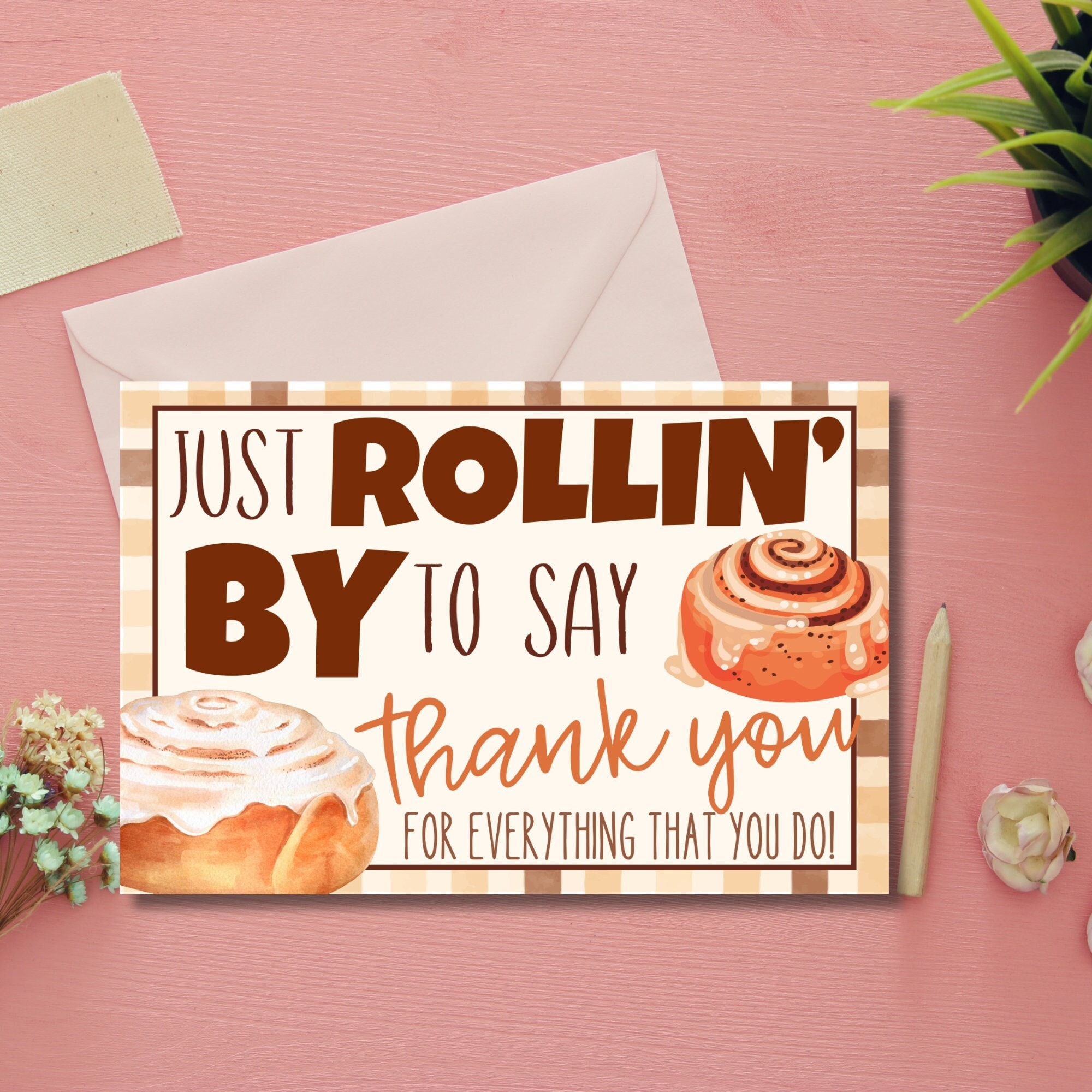 Just Rollin' by to Say Thank You, Staff Appreciation, Teacher ...