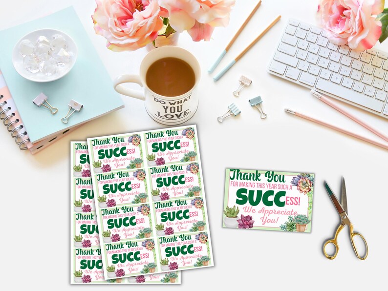 Making This Year a Succ-ess Teacher Appreciation Gift Tags Printable ...