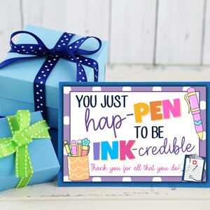 Ink-credible Pen Gift Tag: Nurse Appreciation (PDF Files) - Etsy