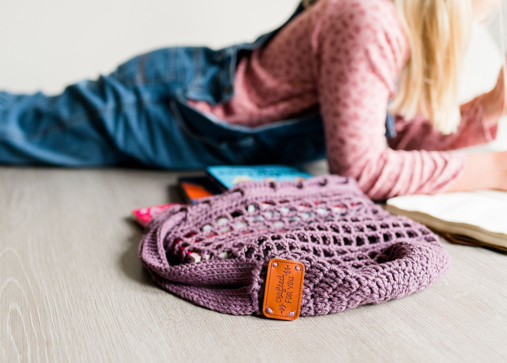 Small Market Backpack Crochet Pattern - Etsy