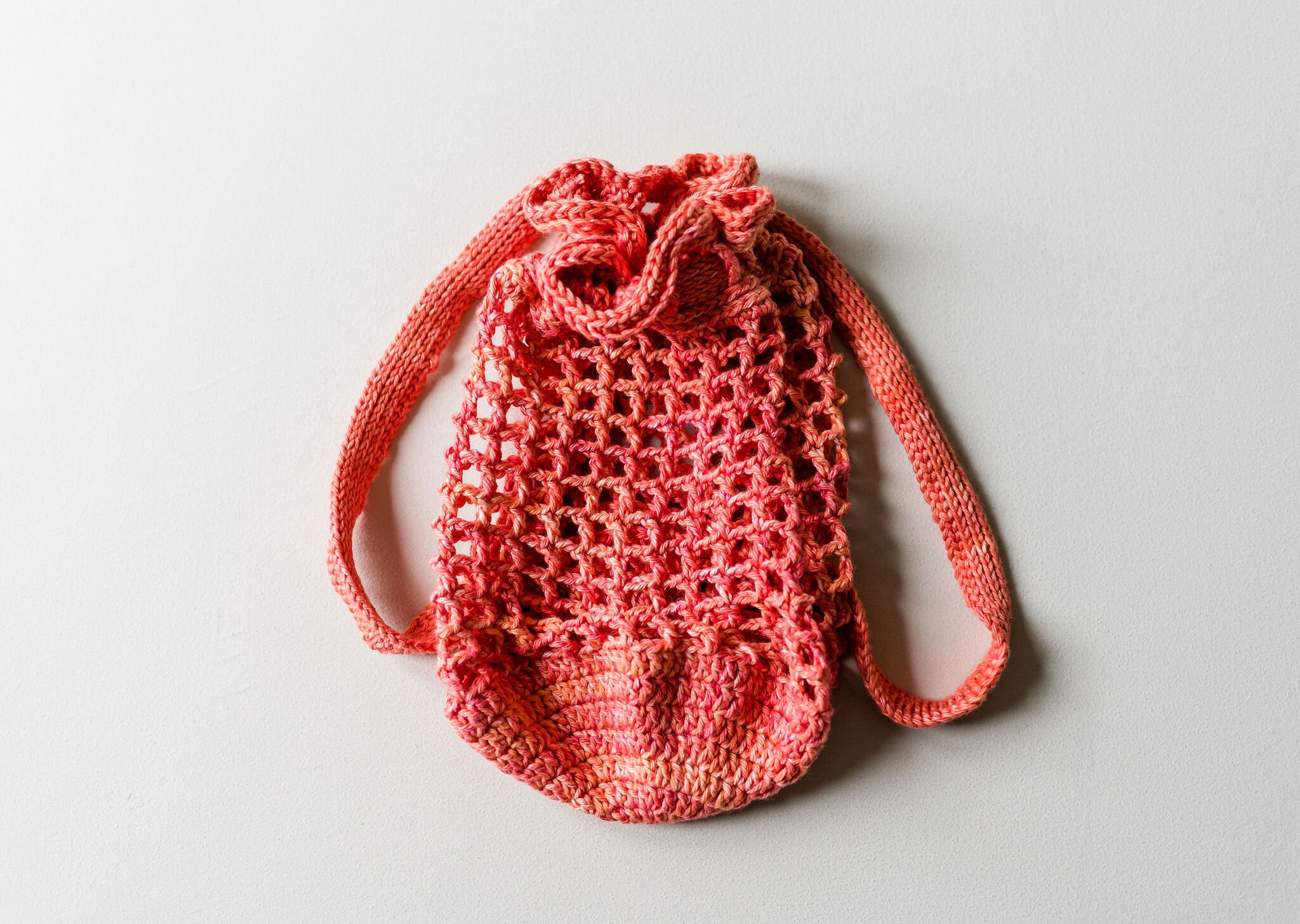 Small Market Backpack Crochet Pattern - Etsy