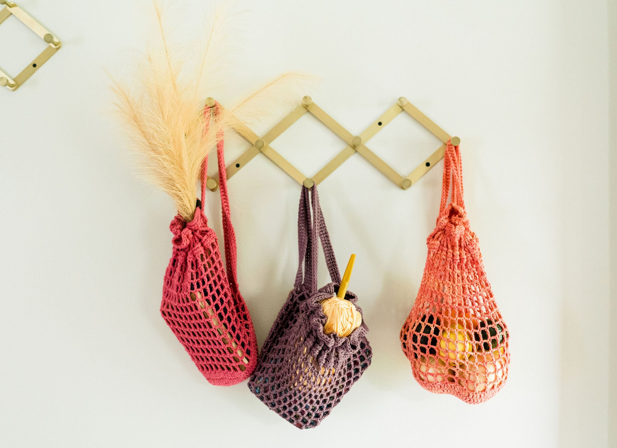 Small Market Backpack Crochet Pattern - Etsy