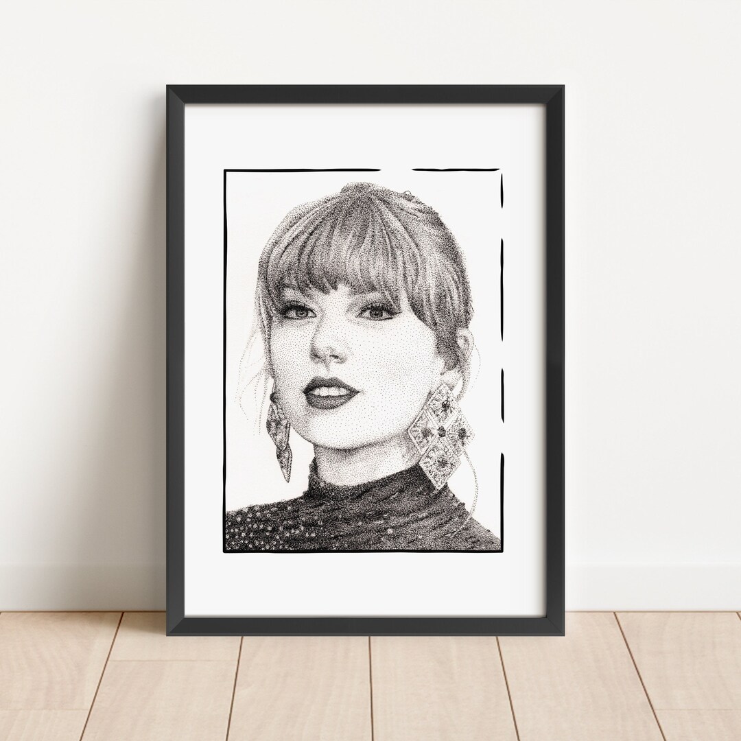 A4 Taylor Swift Poster Print Office Wall Art Bedroom Decor Celebrity ...