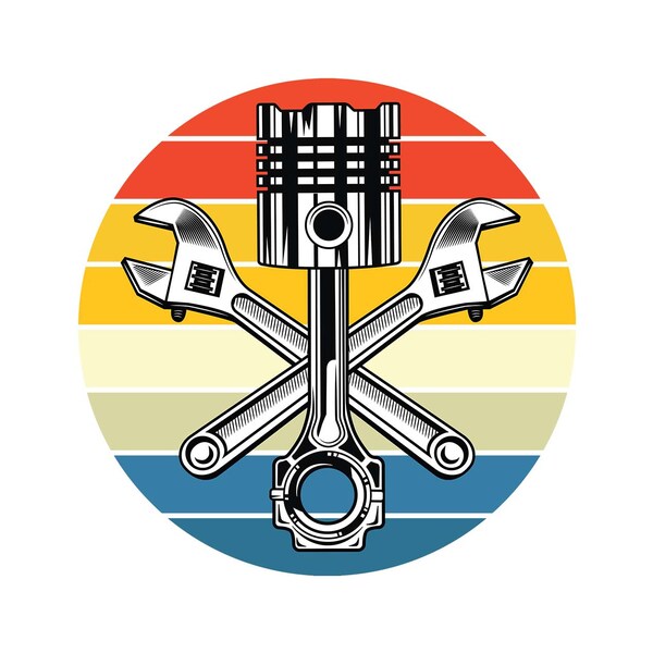 Motorcycle Mechanic Logo - Etsy