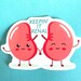 Cute Kidney Vinyl Sticker: Funny Nurse Gift, Water Bottle Decal (3 Inch ...