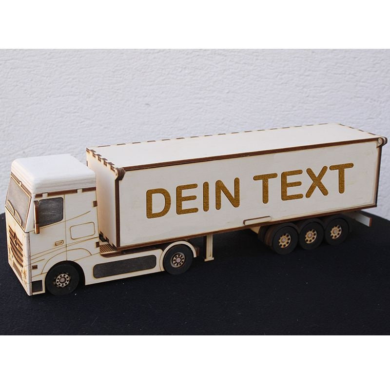 Truck1 MAN DAF Volvo Mercedes Scania Iveco Wooden Truck With Trailer ...