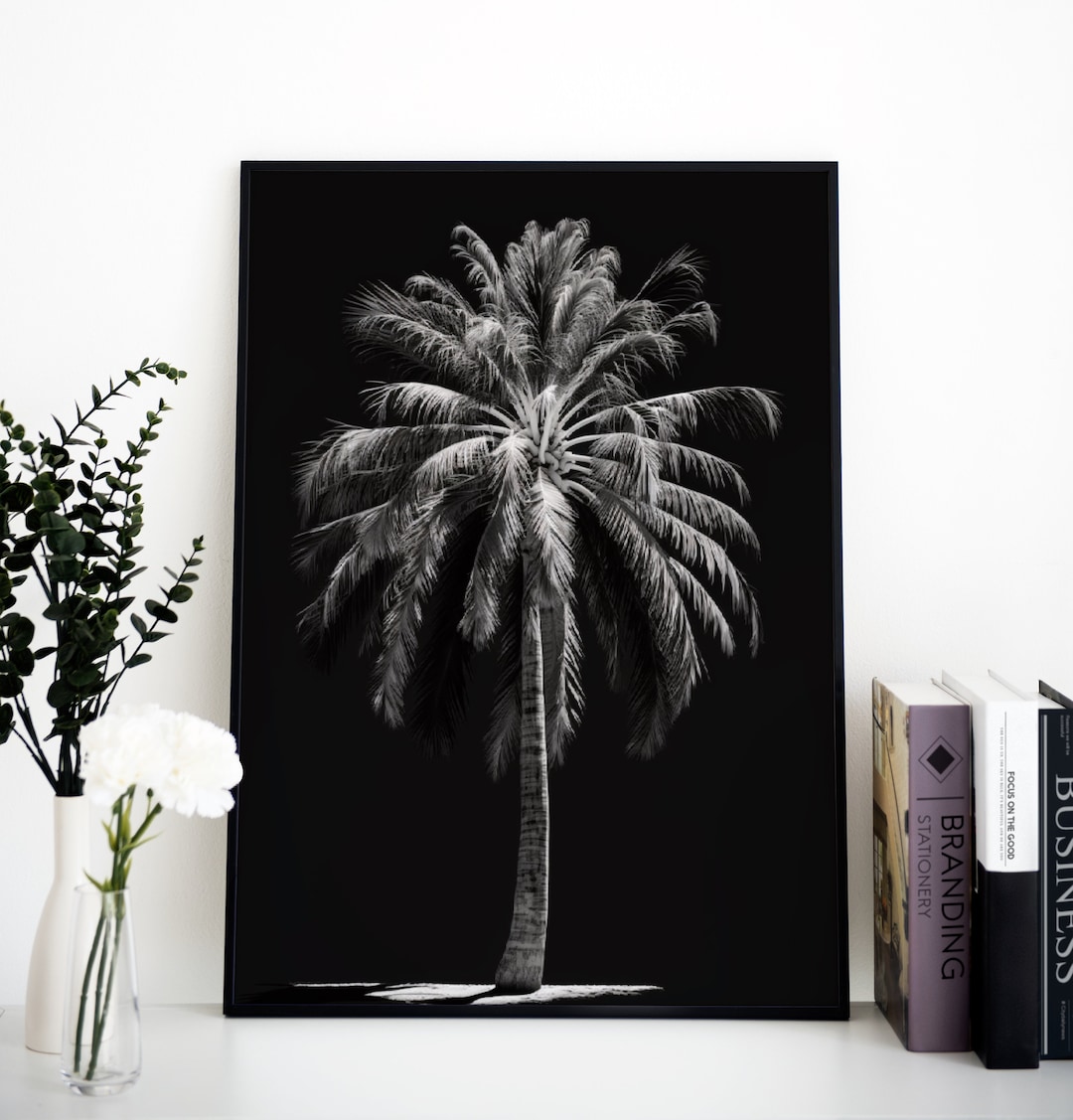 Palm Tree Poster - Etsy