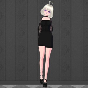 Vroid | Gothic Witchy Outfit Set - Etsy