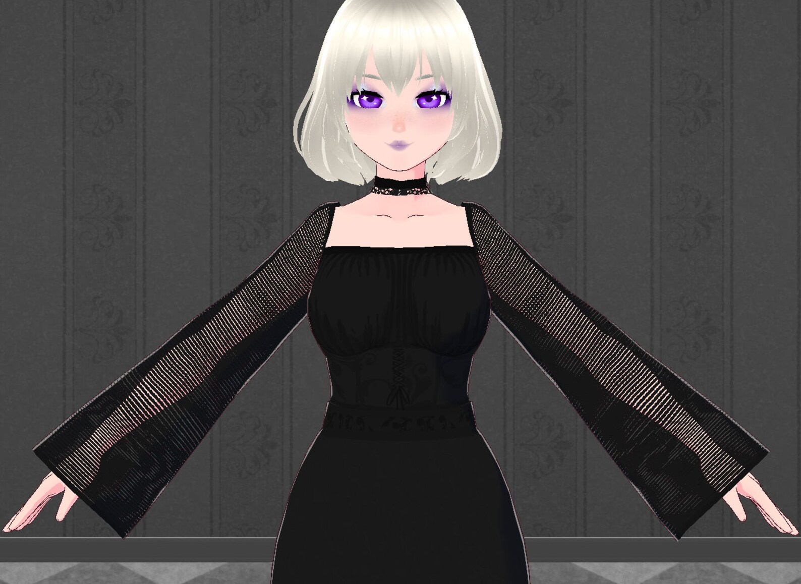 Vroid | Gothic Witchy Outfit Set - Etsy