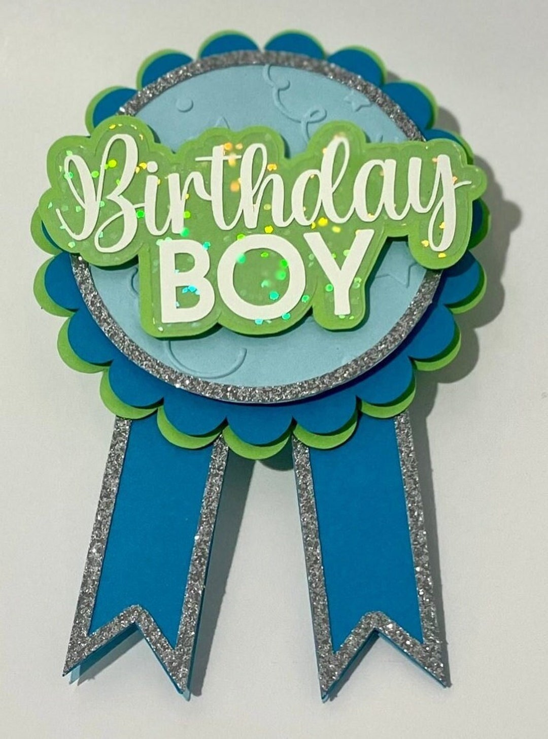 Birthday Pin Birthday Boy Pin Blue Birthday Button - Etsy