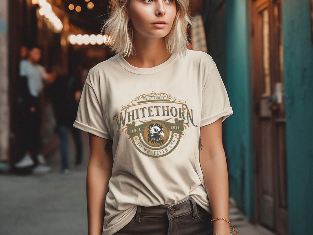 Whitehorn Tattoo Parlor Rowan Whitehorn Shirt Throne of Glass Merch ...