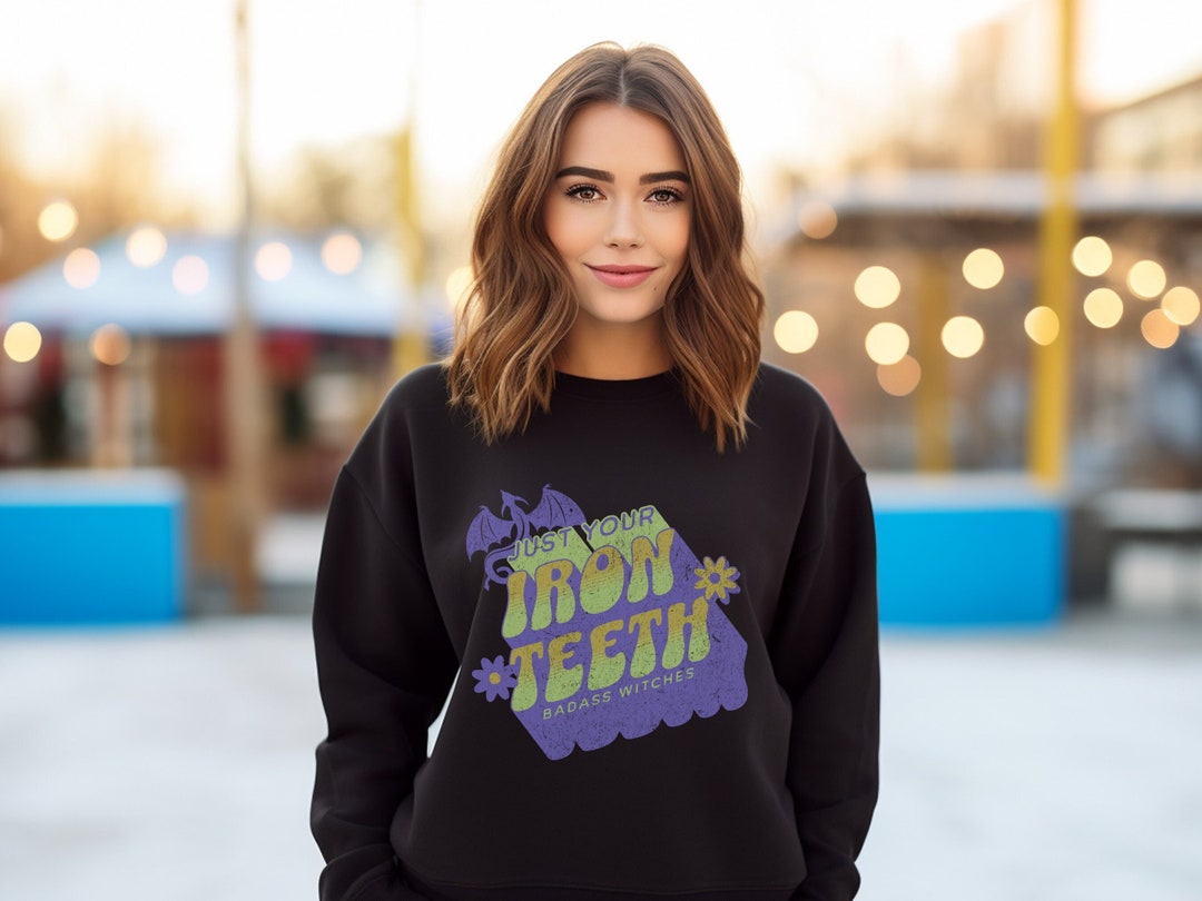 Iron Teeth Witches Throne of Glass Inspired Sweater Manon Blackbeak ...