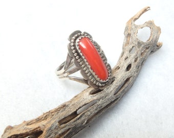 Blue Coral Ring - Etsy