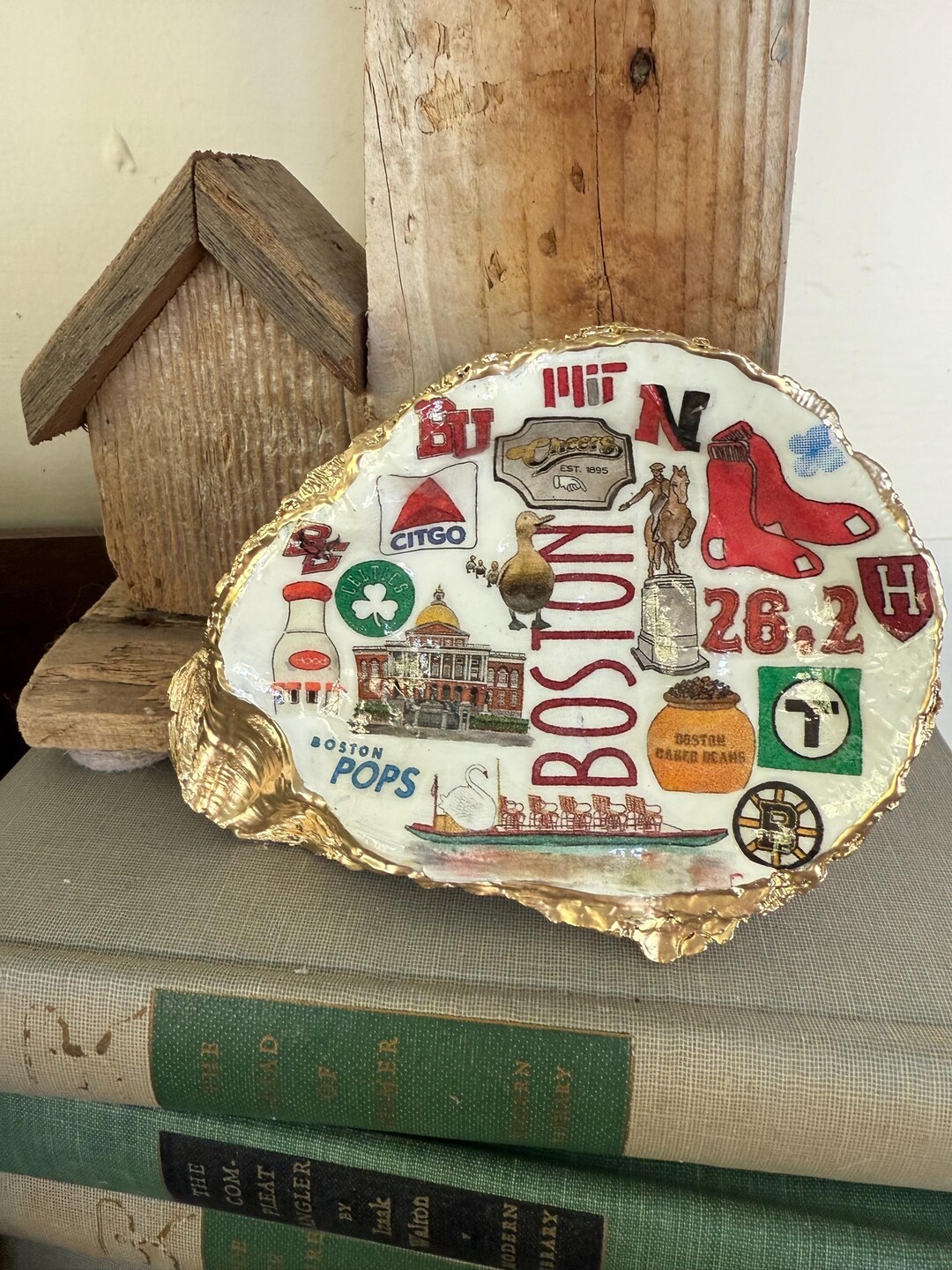 Extra-large Oyster Shell Trinket Dish, Boston - Etsy