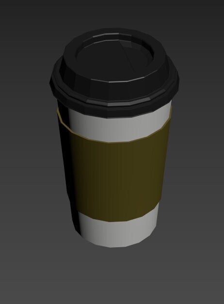 3D Coffee Cup Model - Etsy