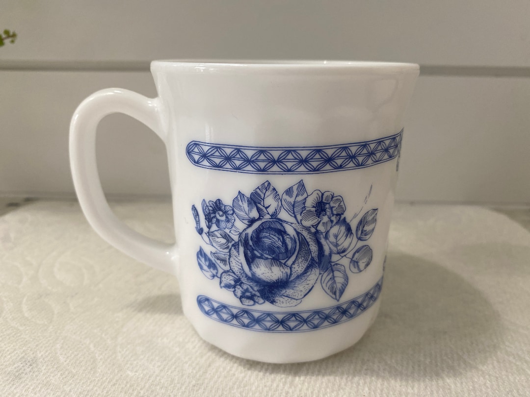 Vintage Arcopal France Mugs - Etsy