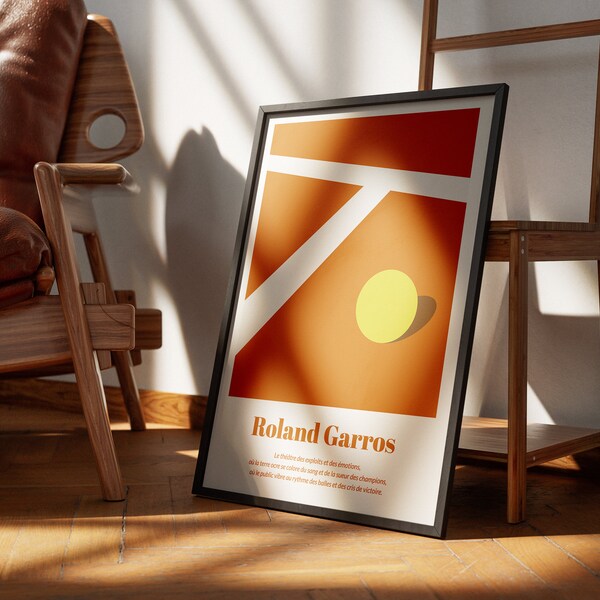 Roland Garros Poster - Etsy