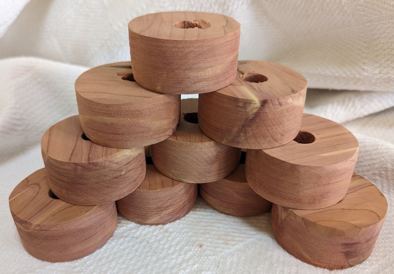 Cedar Hanger Rings - Etsy