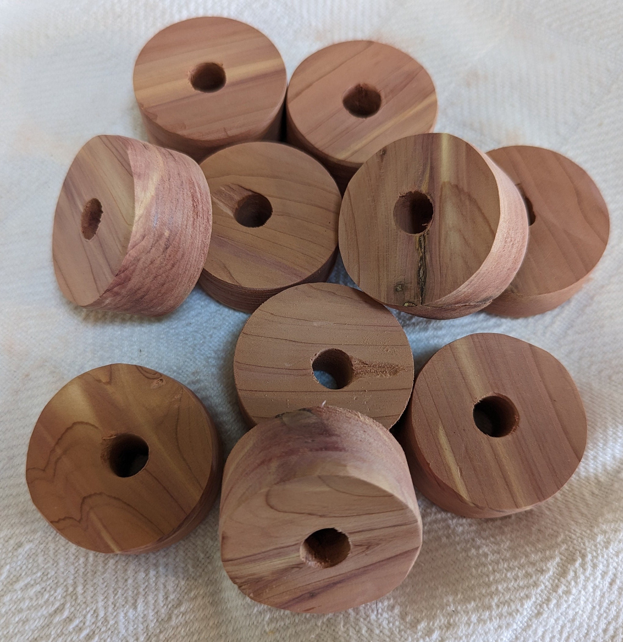 Cedar Hanger Rings - Etsy