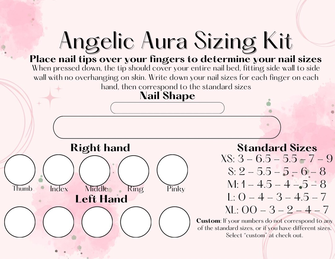 Angelic Aura Sizing Kit - Etsy