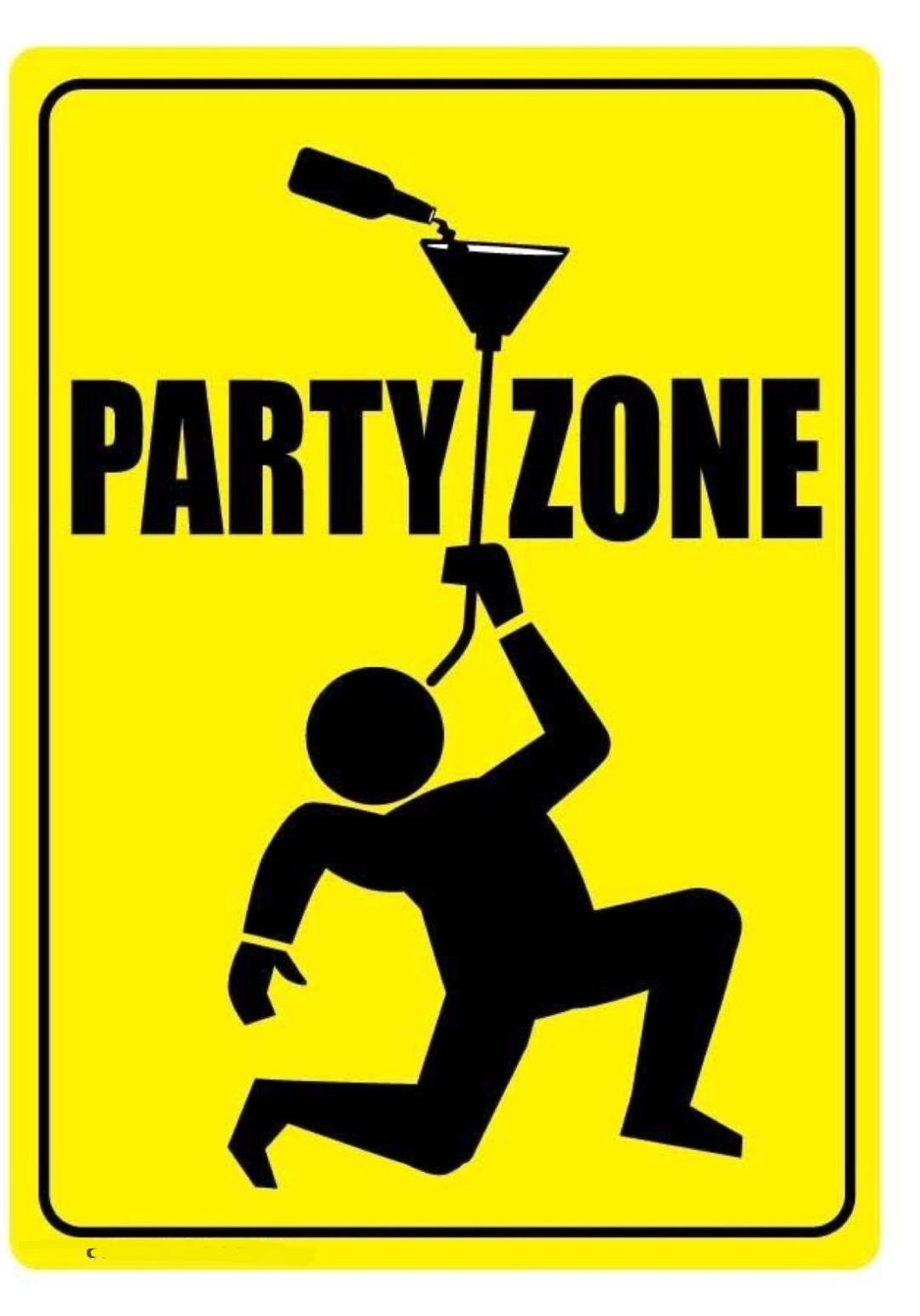 Custom Party Road Sign - Etsy