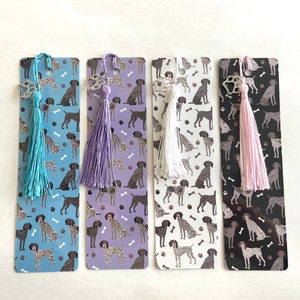 German Shorthaired Pointer Bookmark, GSP Dog Owner Unique Gifts Dog Paw ...