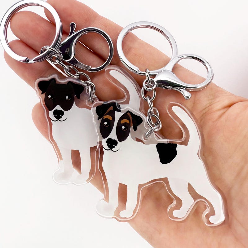Jack Russell Purse Charm - Etsy