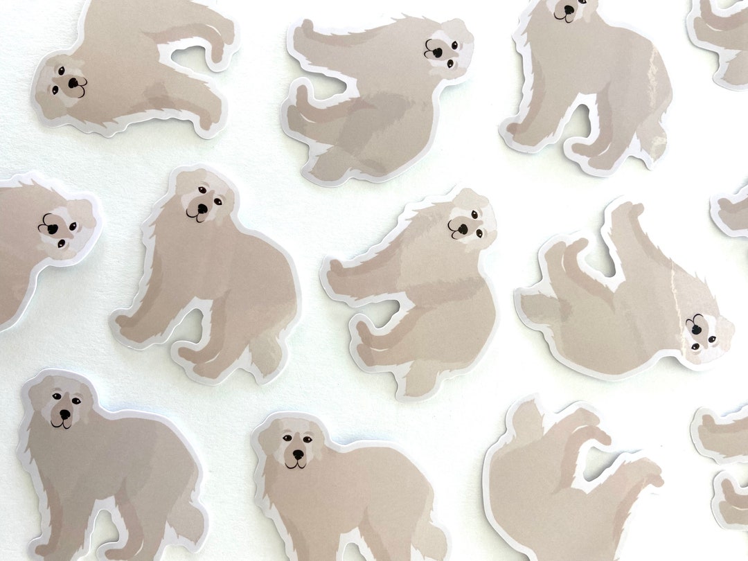 Great Pyrenees Sticker: Waterproof Pyrenean Mountain Dog Vinyl - Etsy
