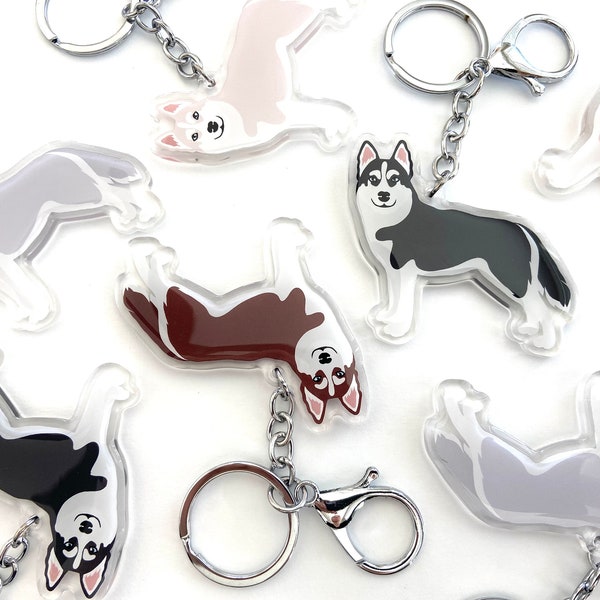 Husky Charm - Etsy