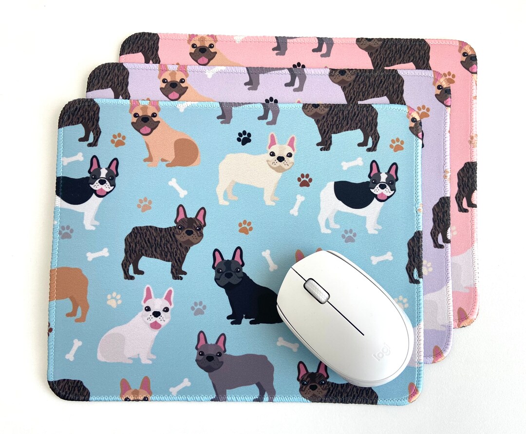 French Bulldog Mousepad 10" X 8" Cute Frenchie Dog Mouse Mat - Etsy