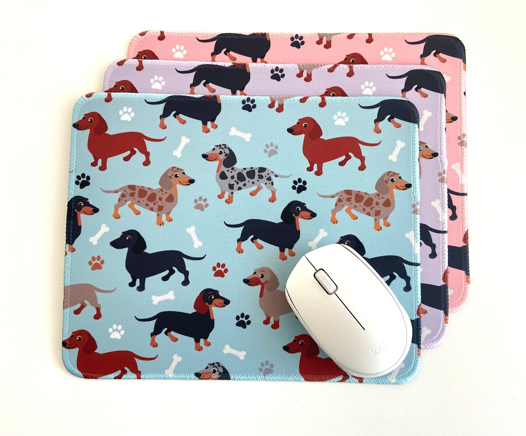 Dachshund Mousepad 10" X 8" Cute Dachshunds Mouse Mat - Etsy
