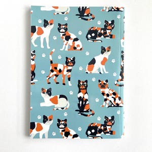 Cute Calico Cat Softcover Notebook A5 Size Calicos Cats Pattern - Etsy