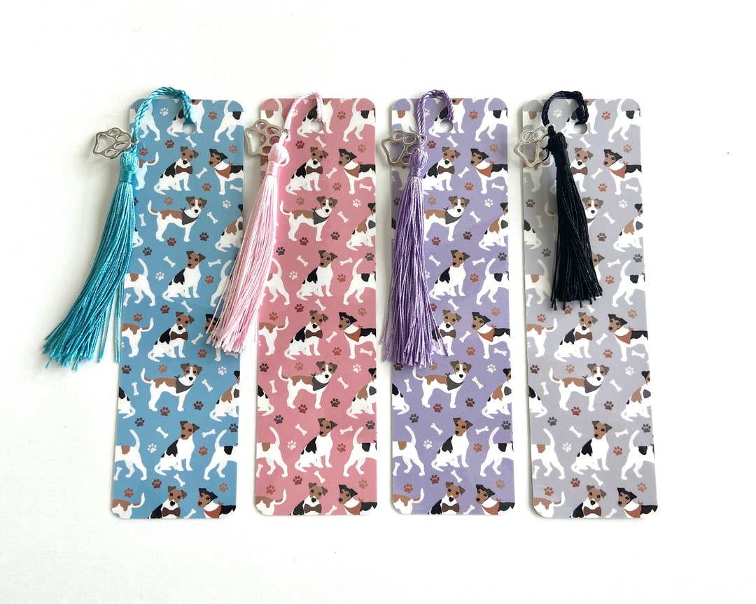 Cute Jack Russell Bookmark, Jack Russell Terrier Lover Unique Gifts ...