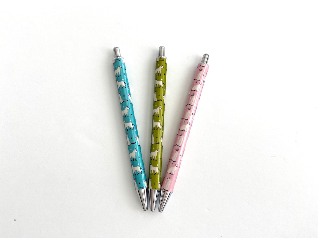 Siamese Cat Gel Pen: Cute Epoxy Resin Retractable Pen - Etsy