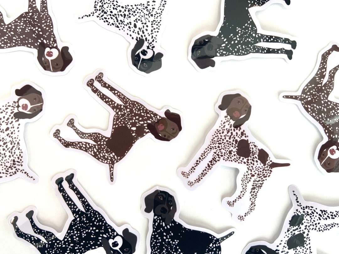 German Shorthaired Pointer Sticker Waterproof Vinyl Sticker GSP ...