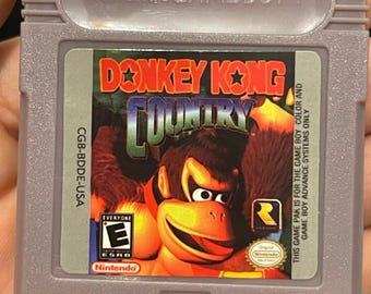 Limited Edition - Donkey Kong Land 2 (color Edition) - Etsy