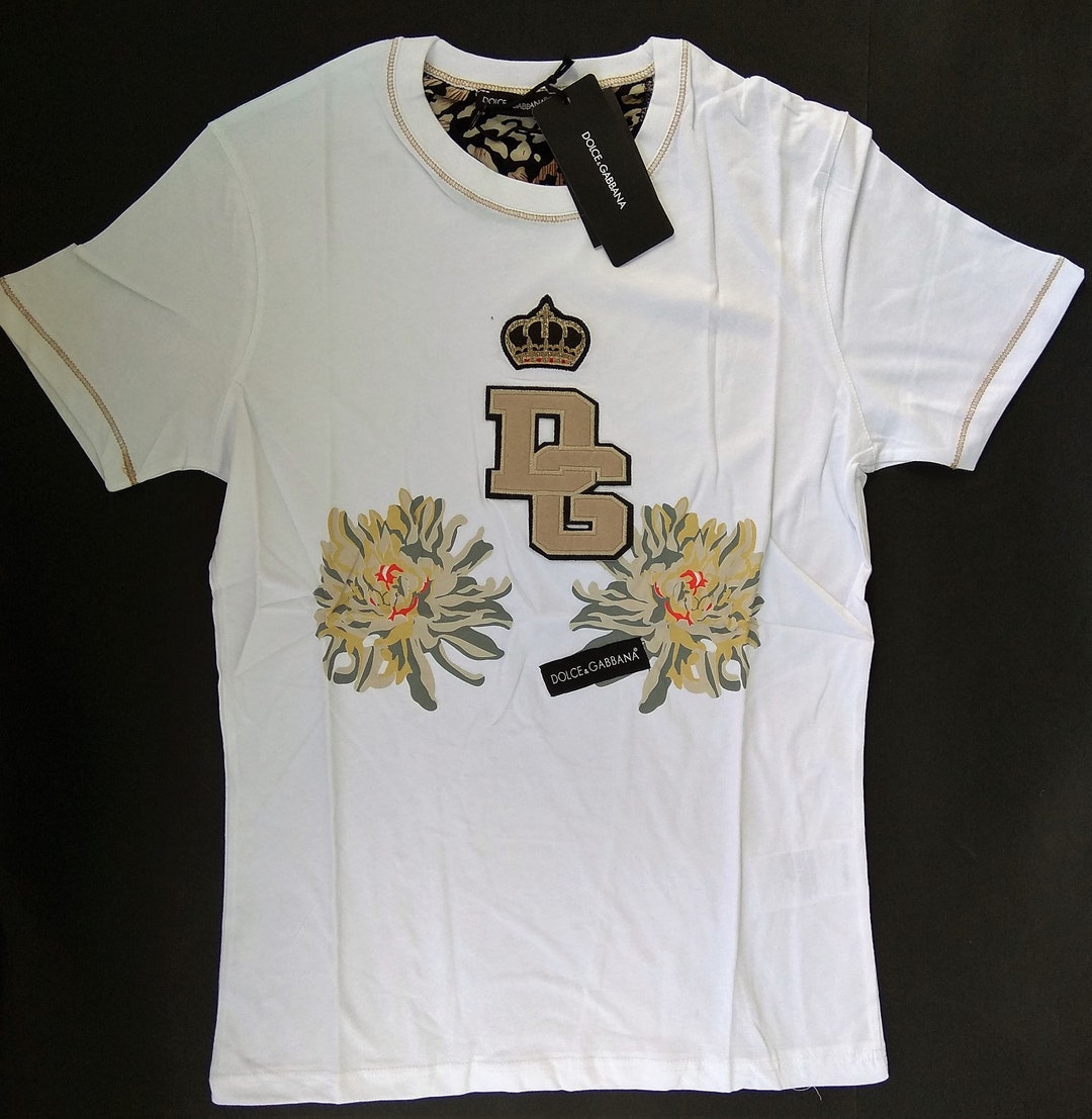 Vintage Men DG T-shirt White Short Sleeve Unisex Boat - Etsy