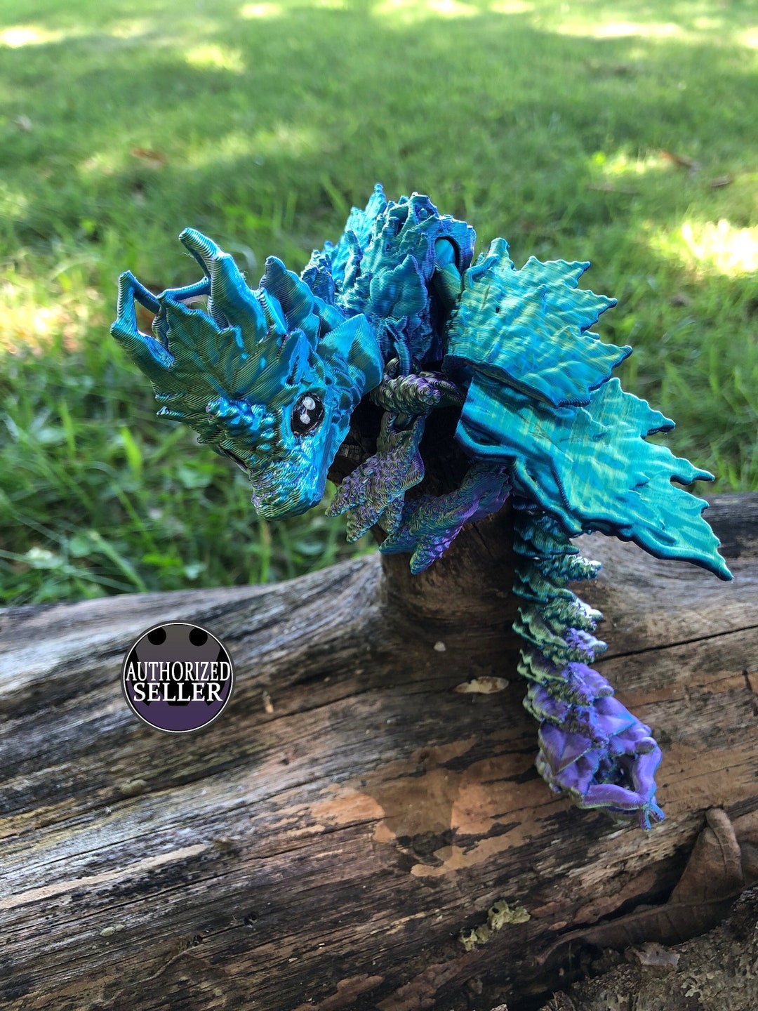 Autumn Dragon Custom : Emotional Support Pet - 3D Printed Articulated ...