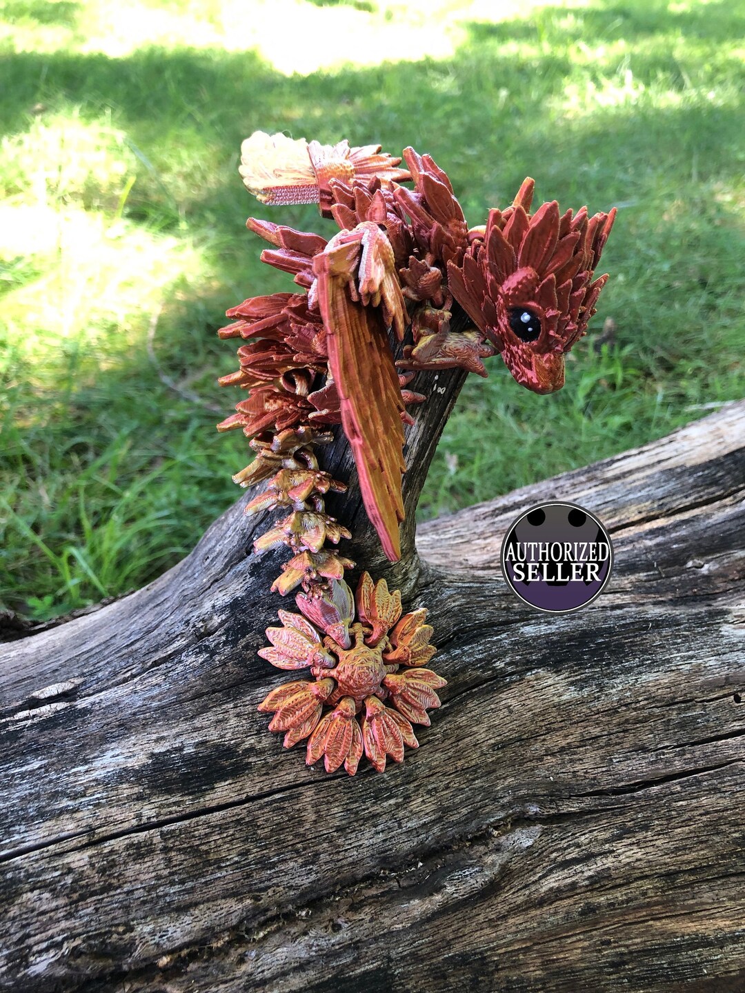 Sunflower Dragon Custom : Emotional Support Pet - 3D Printed ...