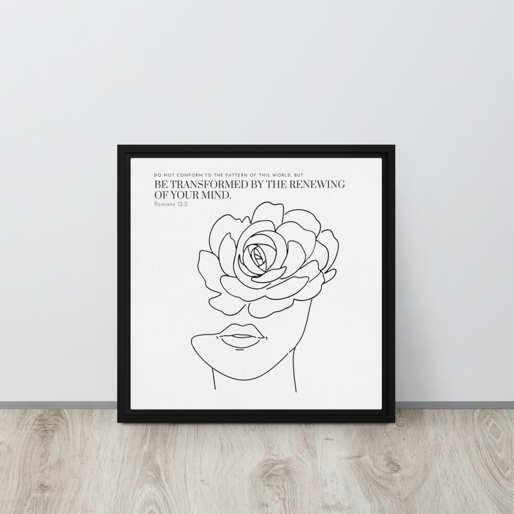 Christian Wall Art Bible Verse Wall Art Jesus Art Romans - Etsy