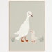 Goose Poster for Nursery, Bundle of 3, Geese Print, Goose Nursery Art ...